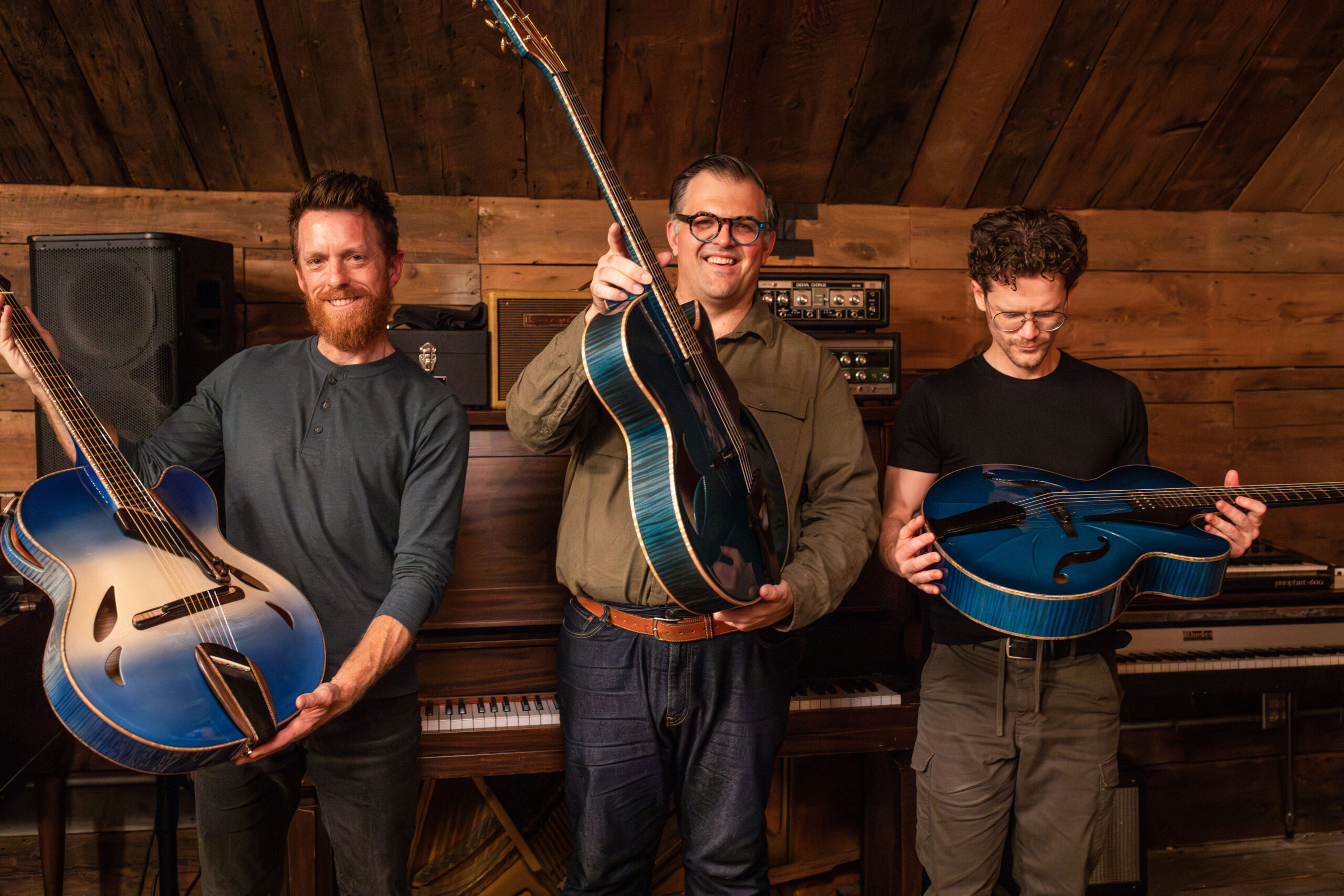 The Blue Guitars x New West Guitars [ Photo Gallery ] - Tank Recording ...